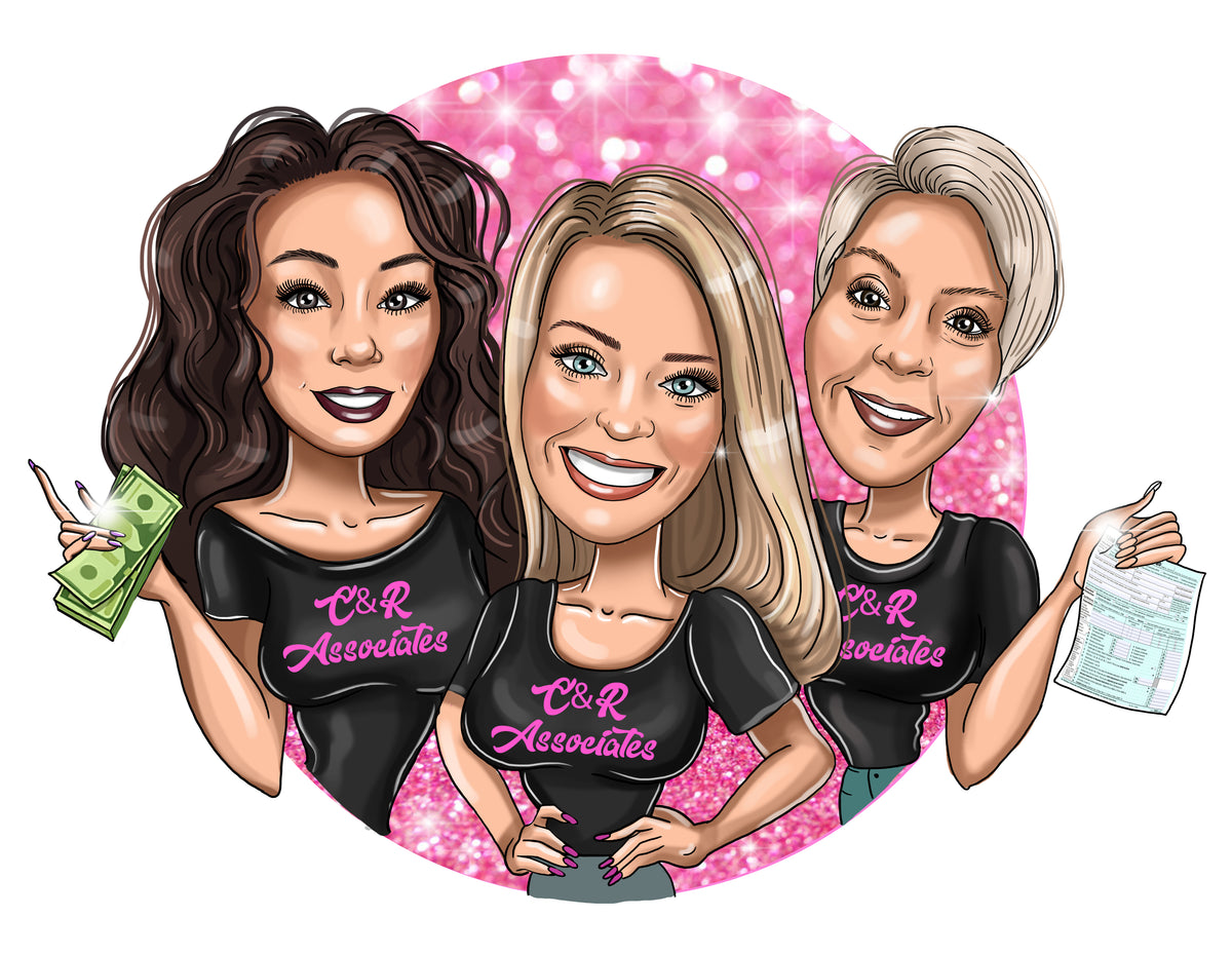 Group Cartoon Logo Designs That Will Draw Attention to Your Business ...