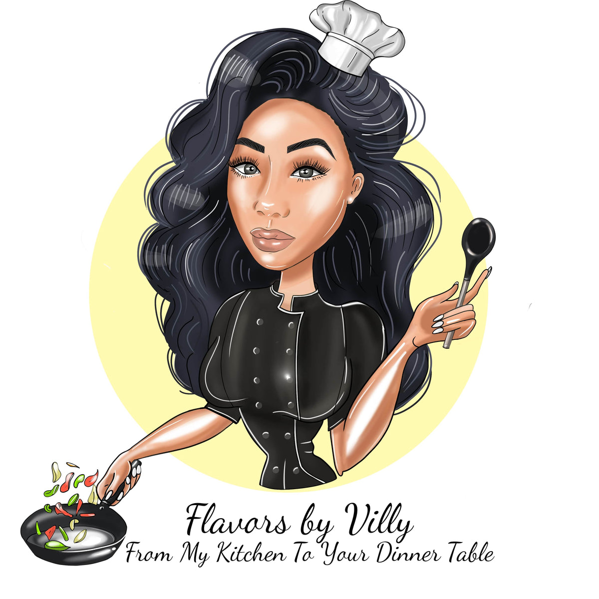 Portrait Logos for Restaurant Business – portraitlogo.com