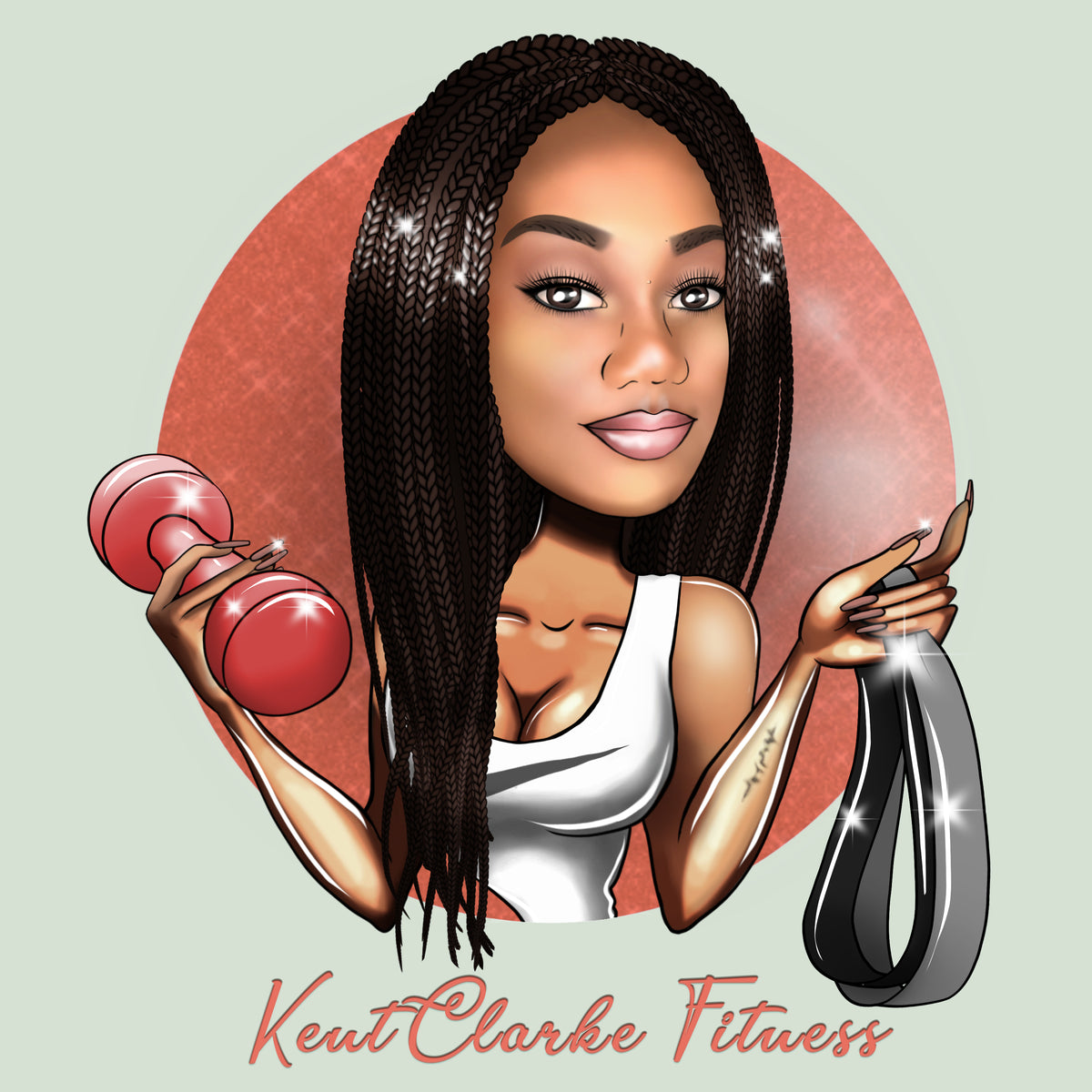 Cartoon Logos Are Perfect for Personal Trainers – portraitlogo.com