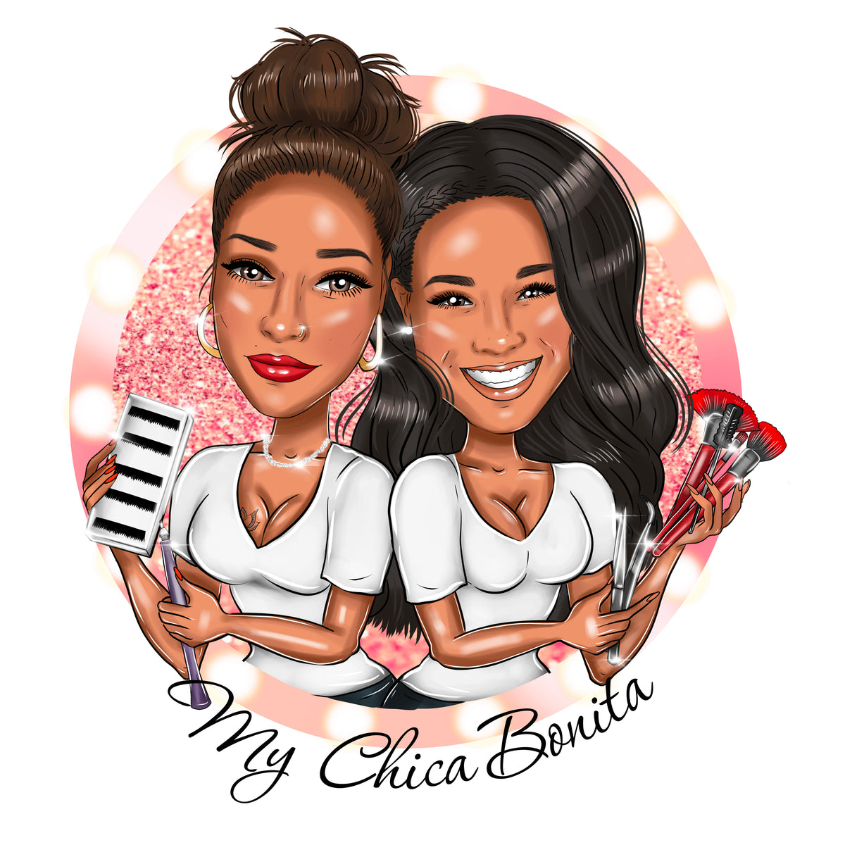 Group cartoon logo – portraitlogo.com